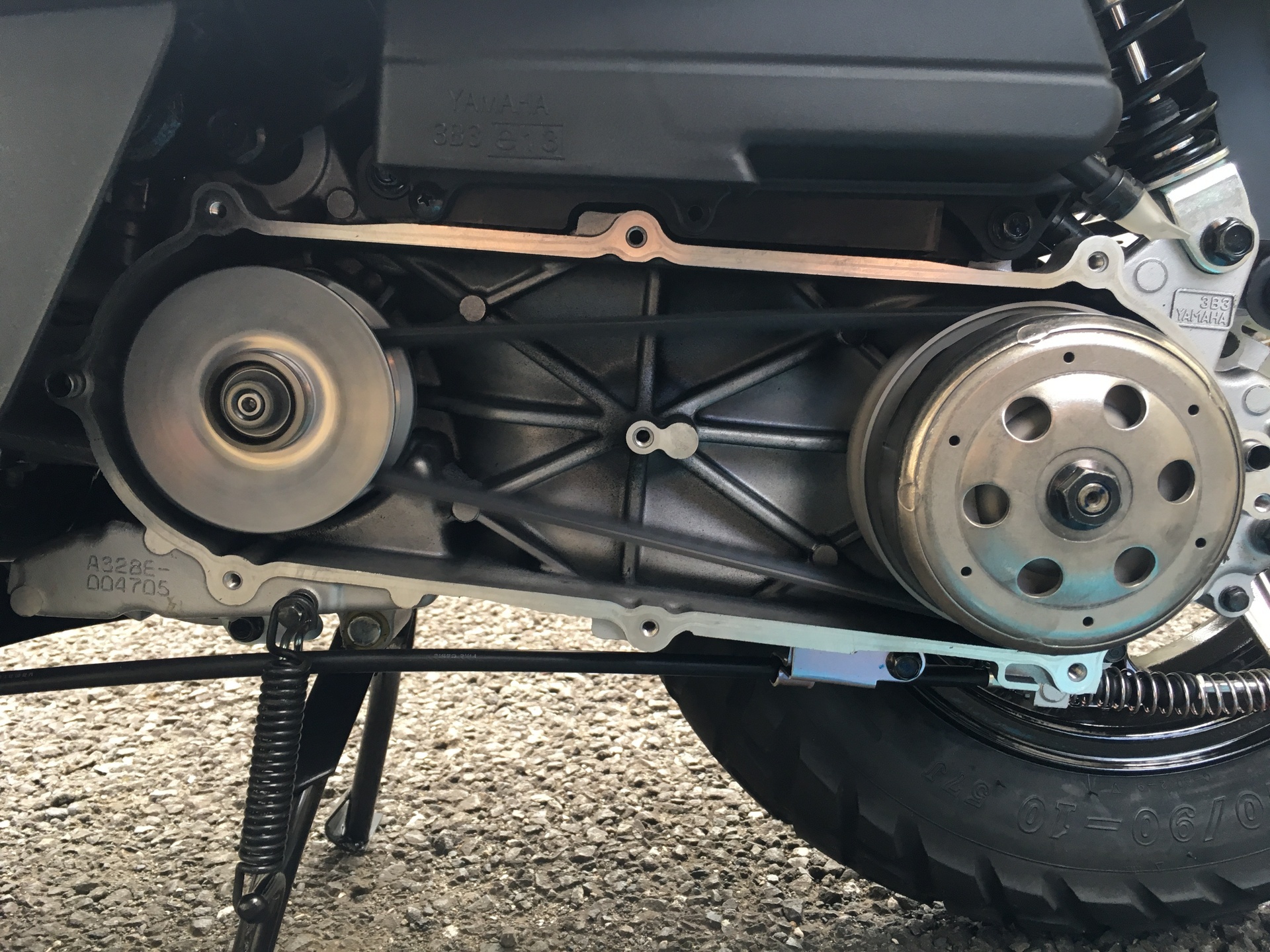 ウェイトローラー、軽量化（6g×6=36g→5.5g×6=33g）。: no ride no life.